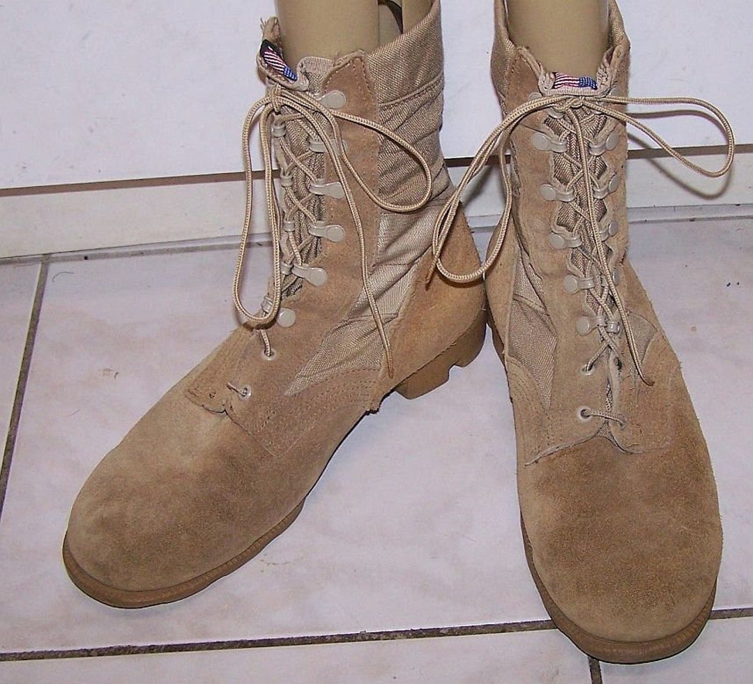 Altama Desert Combat Boots 1990s Desert Storm Era Molded Rosearch ...