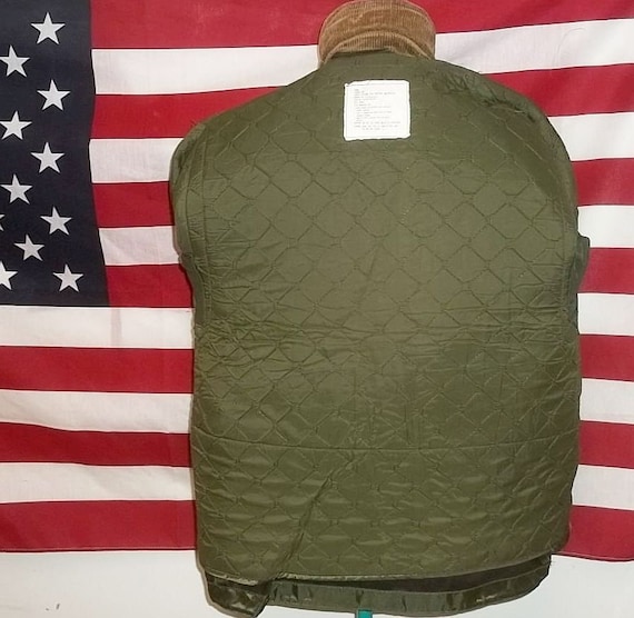 US Navy deck jacket A1 type USN flotation impermeable… - Gem