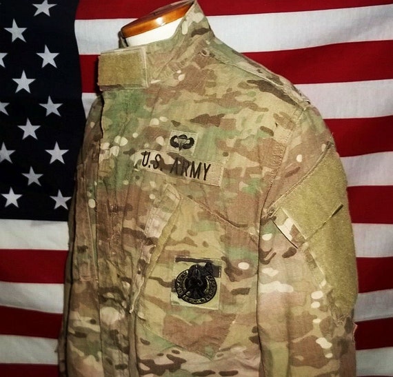 US Army field shirt BDU Multicam flame resistant camo… - Gem
