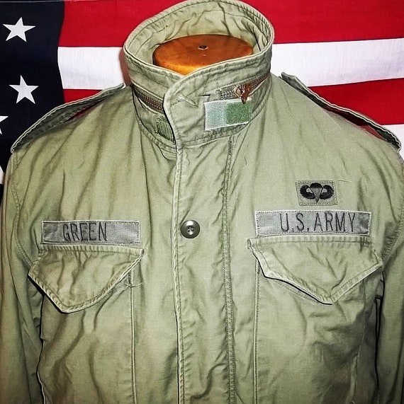 US Army M65 field jacket 101st Airborne Ranger post V… - Gem