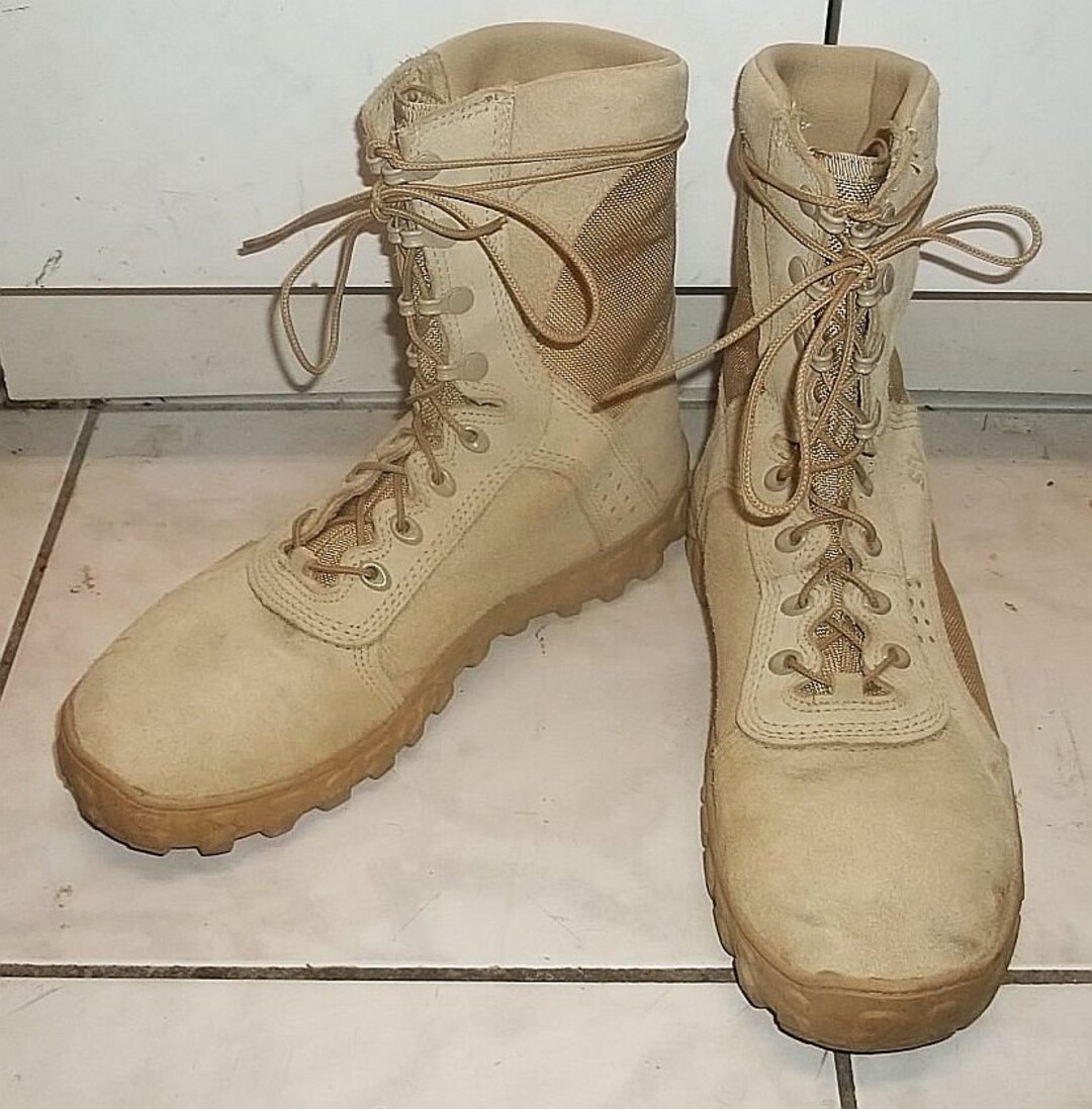 Tactical Boots Rocky S2V Spec Ops Coyote Tan Color Suede With Cordura ...