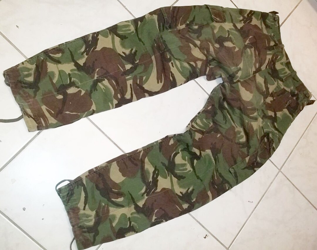 British Army Field Pants DPM Camo Pattern Summerweight W27-30 L28 ...