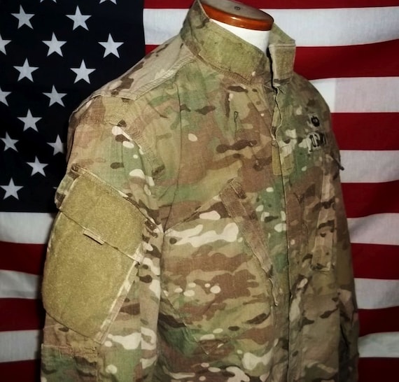US Army field shirt BDU Multicam flame resistant camo… - Gem