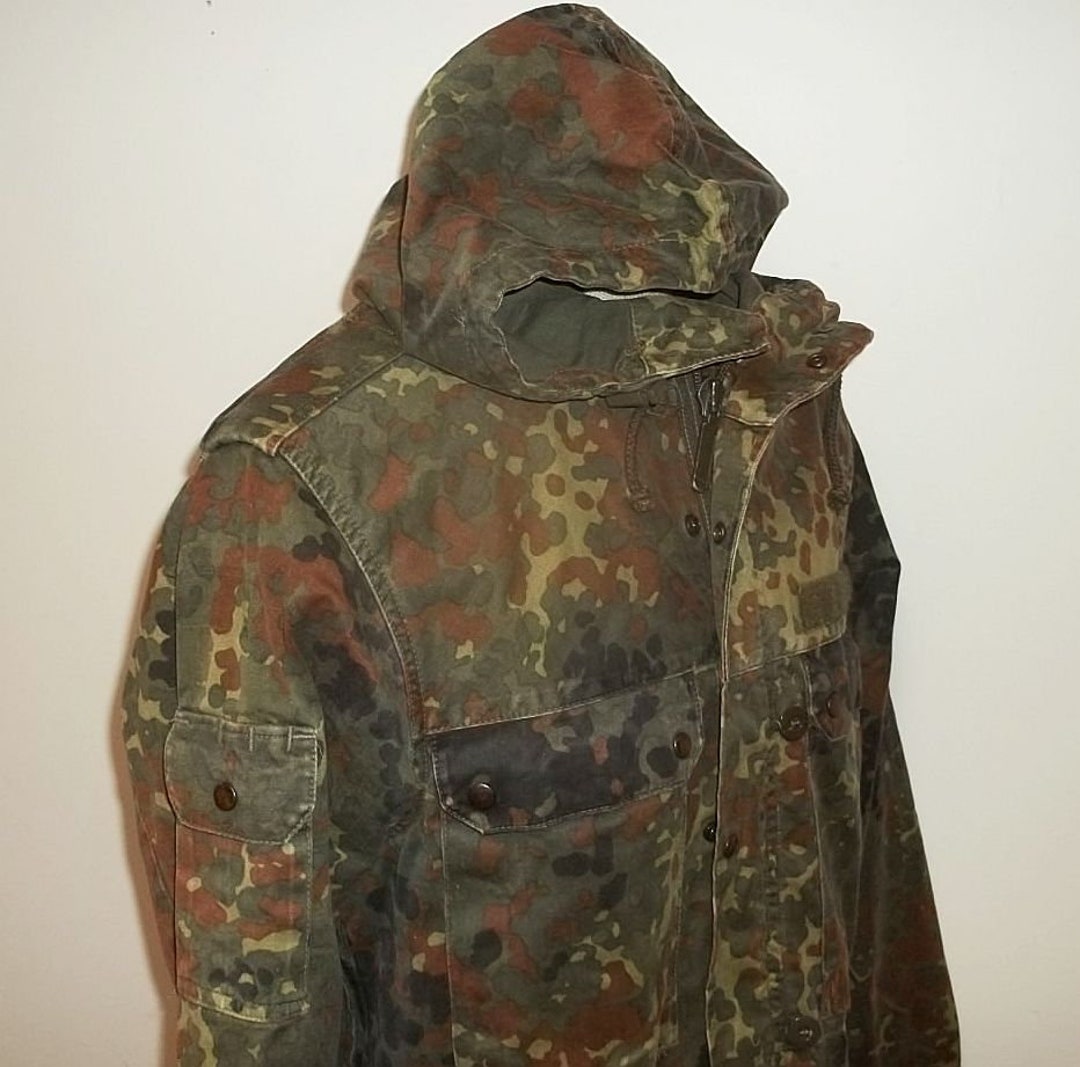 German Army Parka Flecktarn Camo Bundeswehr Field Jacket - Etsy
