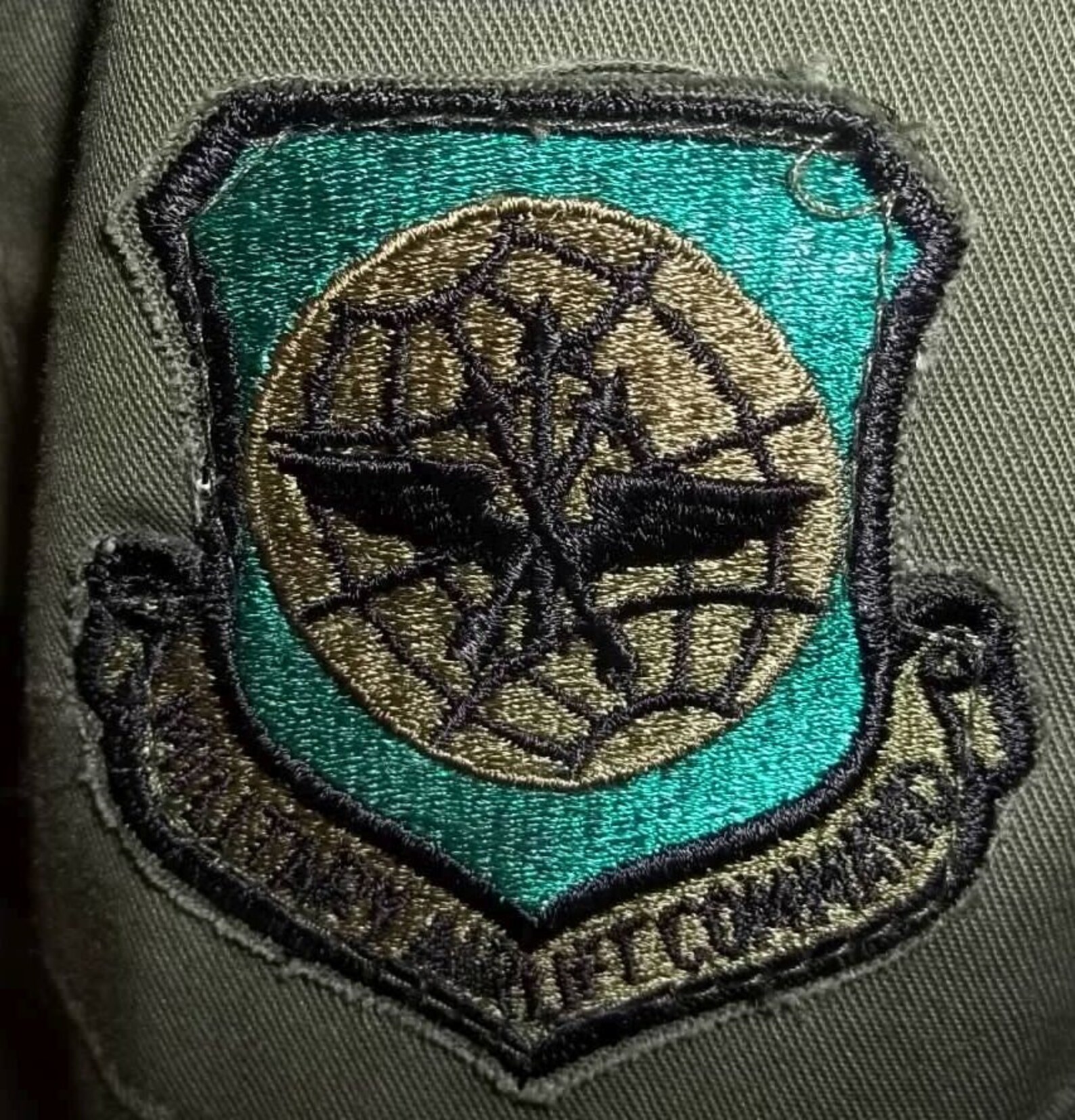 Vintage USAF Field Shirt OG-507: Patched Military Collectible (16 1/2 X ...