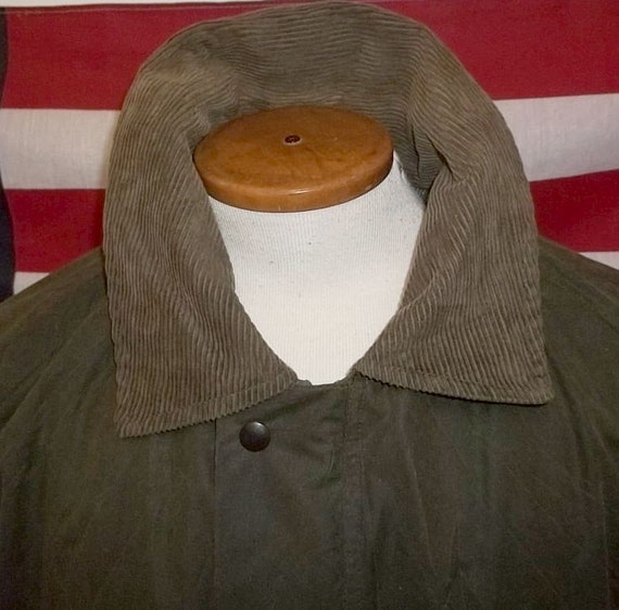 Whatbaron oilcloth jacket waxed cotton rainwear water… - Gem