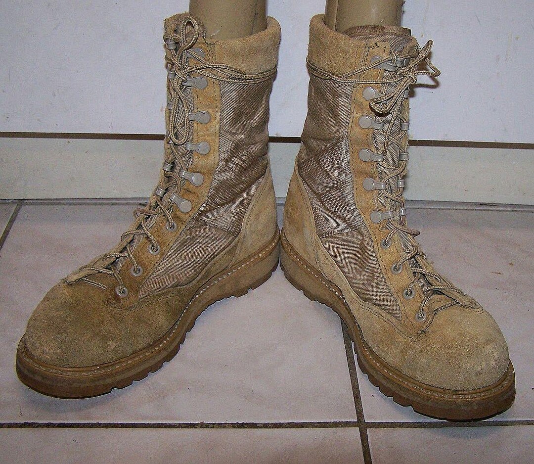 Corcoran Desert Combat Boots: Suede & Cordura, US Men's 8W - Etsy