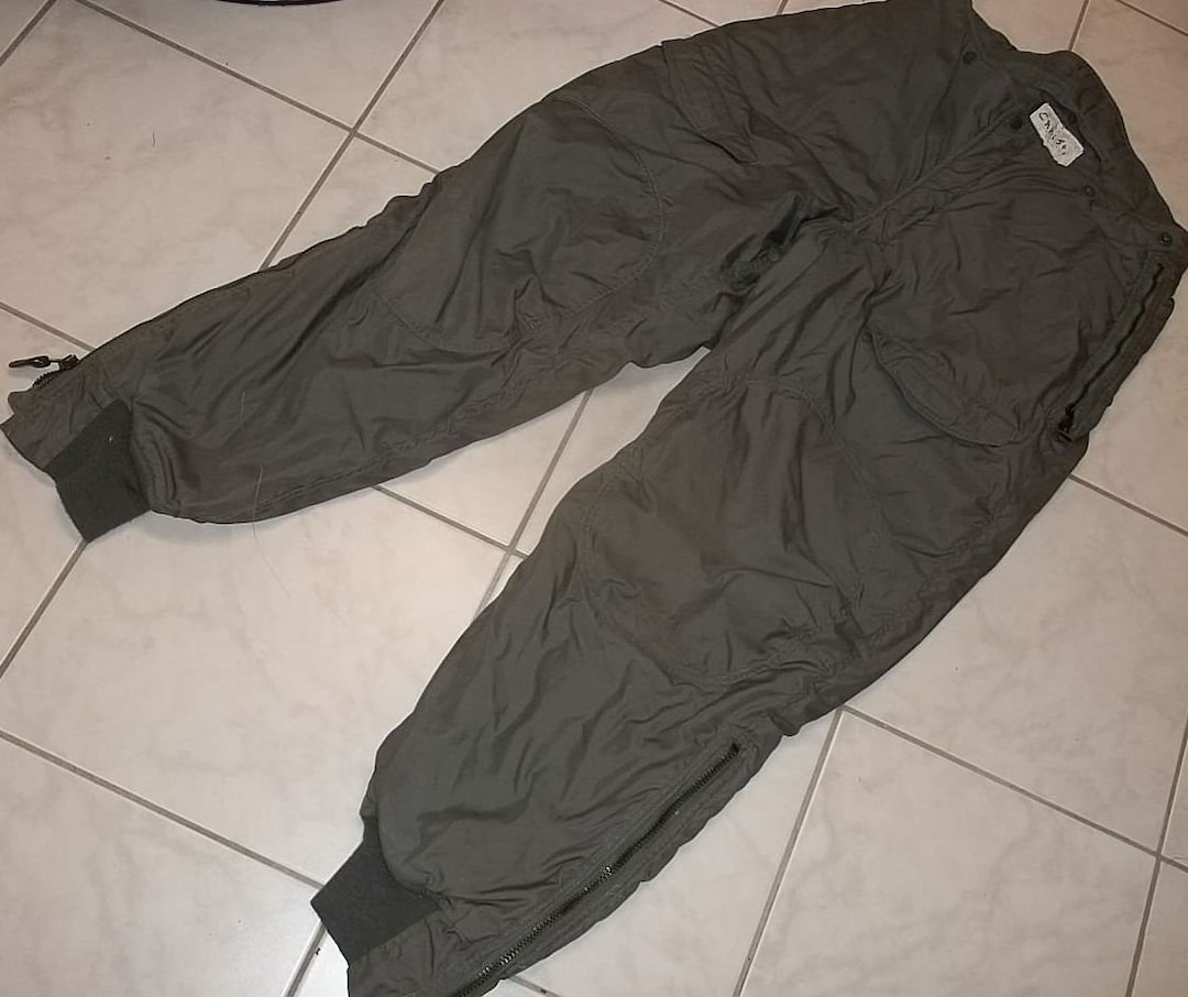 USAF Flight Trousers F1B Air Force Aviator Pants Sage Color Boyfriend ...