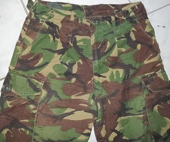 British Army field pants DPM camo pattern summerweigh… - Gem