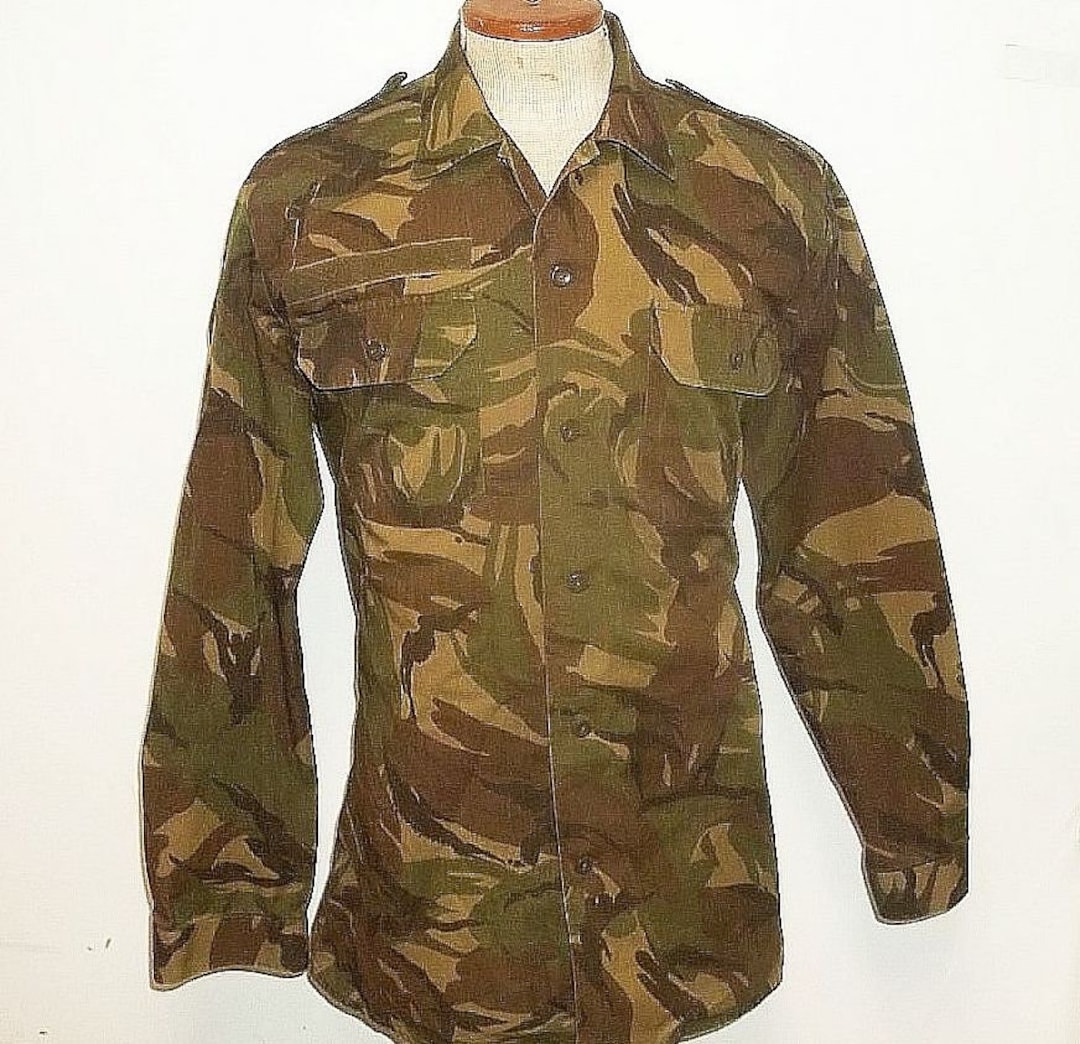 Dutch Army Camo Field Shirt: DPM Camouflage, Large Long - Etsy