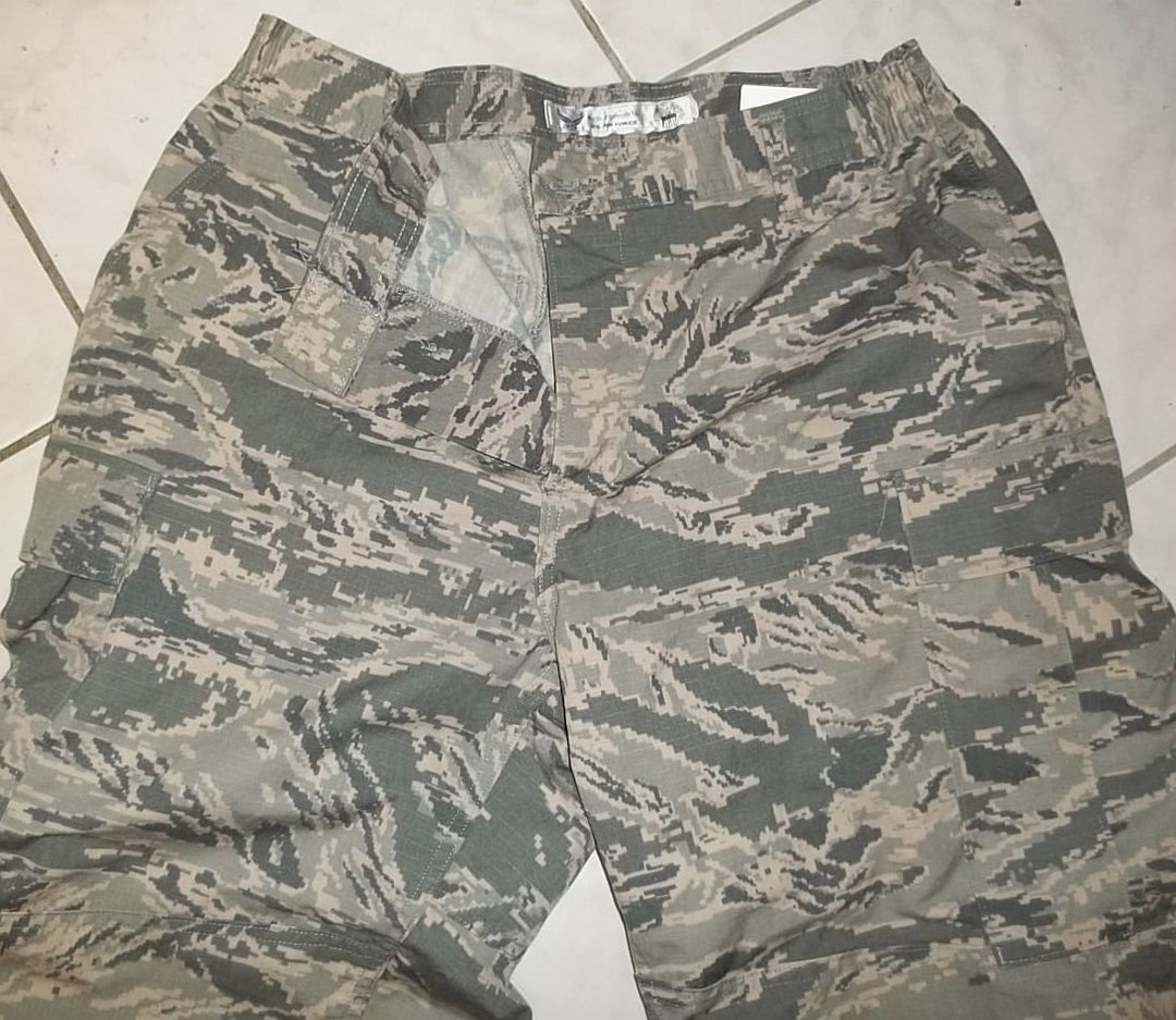 USAF Bdu Pants in Tiger Stripe Digital Camo US Air Force Trousers W34 ...