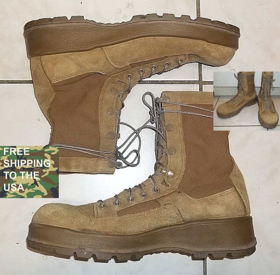 Combat Boots Altama for Flight and Combat Vehicle Crew Goretex Suede ...