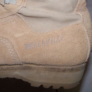 Belleville 790 Waterproof Flight and Combat Boot Goretex Tan Suede ...