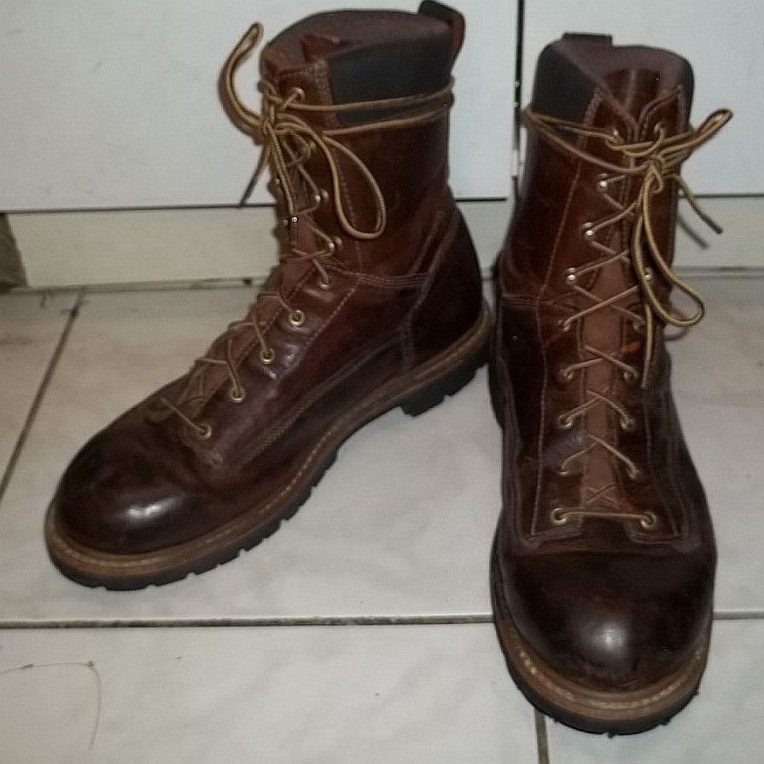 Carolina Work Boots Grind CA5029 Waterproof All Leather US Mens Size 13 ...