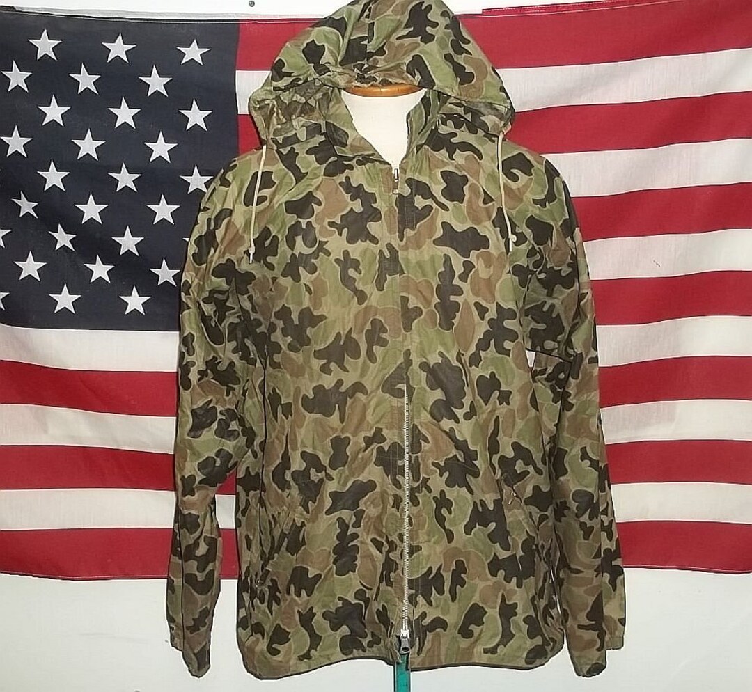 Hunting Windbreaker Jacket US Army Duck Hunter Camo Pattern Unlined ...