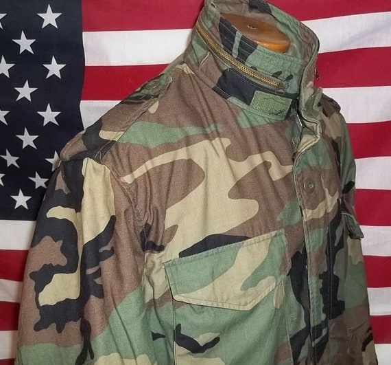 M65 field jacket camouflage woodland by John Ownbey b… - Gem