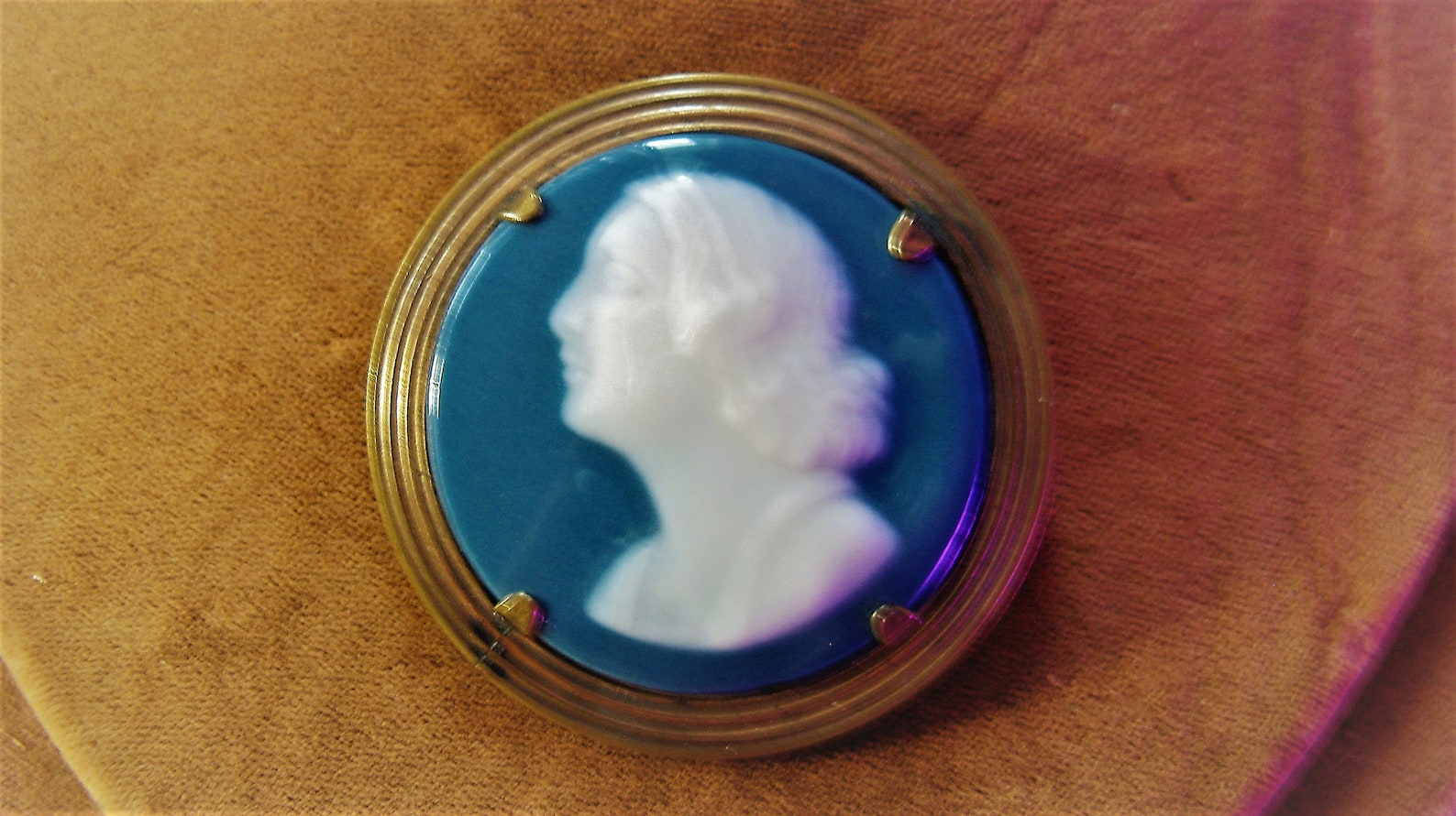 Vintage Limoges Blue Porcelain Artistique De Limoges Cameo | Etsy