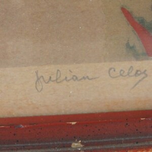 Antique Etchings, Listed Artist, Julien Celos (belgian, 1884-1953 ...