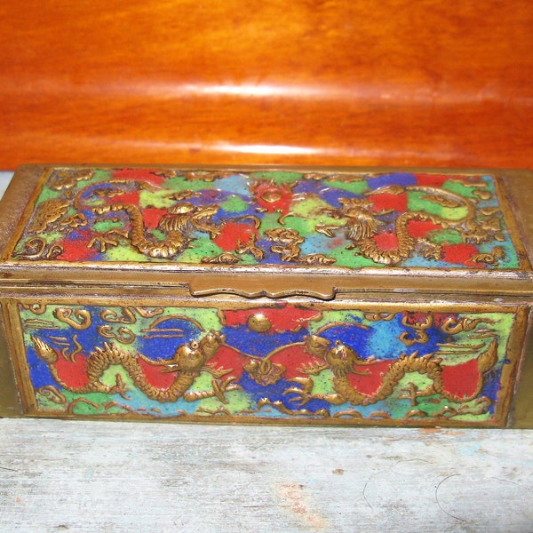 Vintage Stamp Box - Etsy
