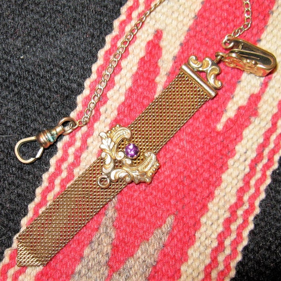 Antique Gold Filled Pocket Watch Fob Chain: Victorian… - Gem