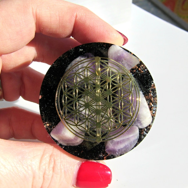 Amethyst Orgonite - Etsy