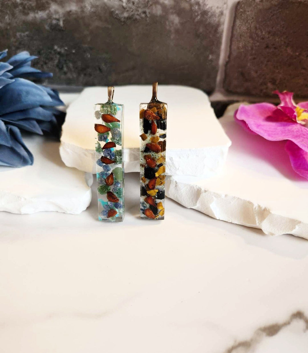 Quince Seed Pendants for Protection // Prevent Attachments - Etsy