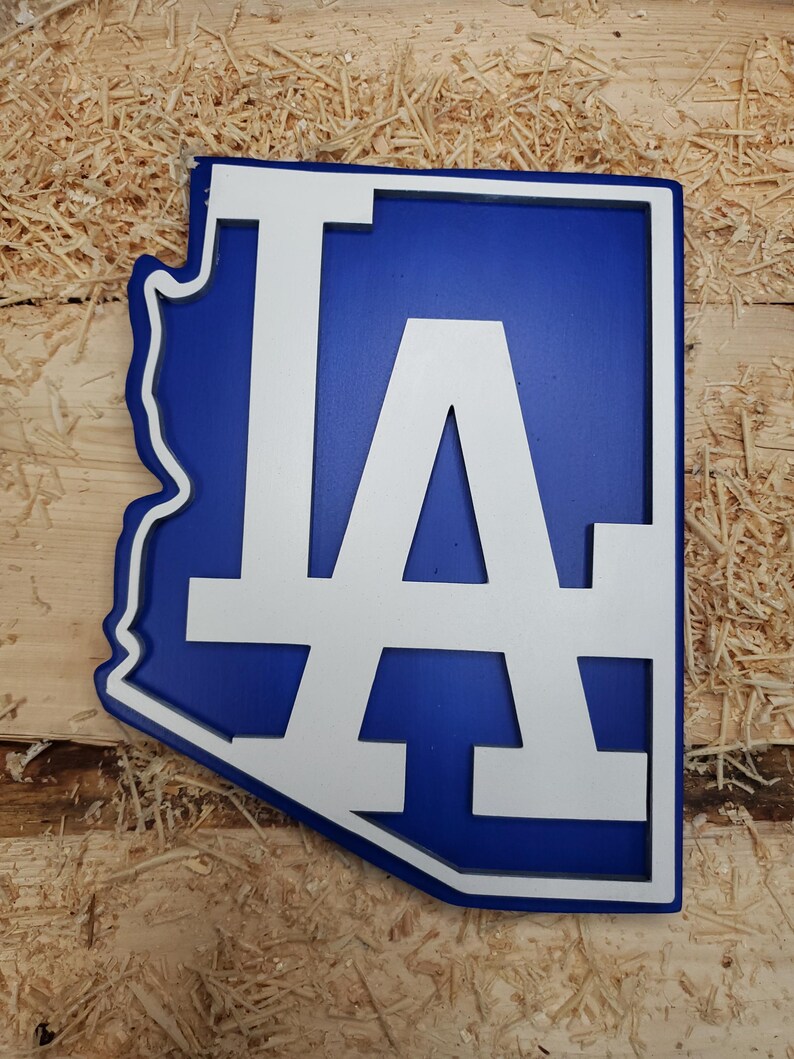 Handmade Dodgers Inspired Wood Sign | Arizona State | AZ Dodgers - Etsy