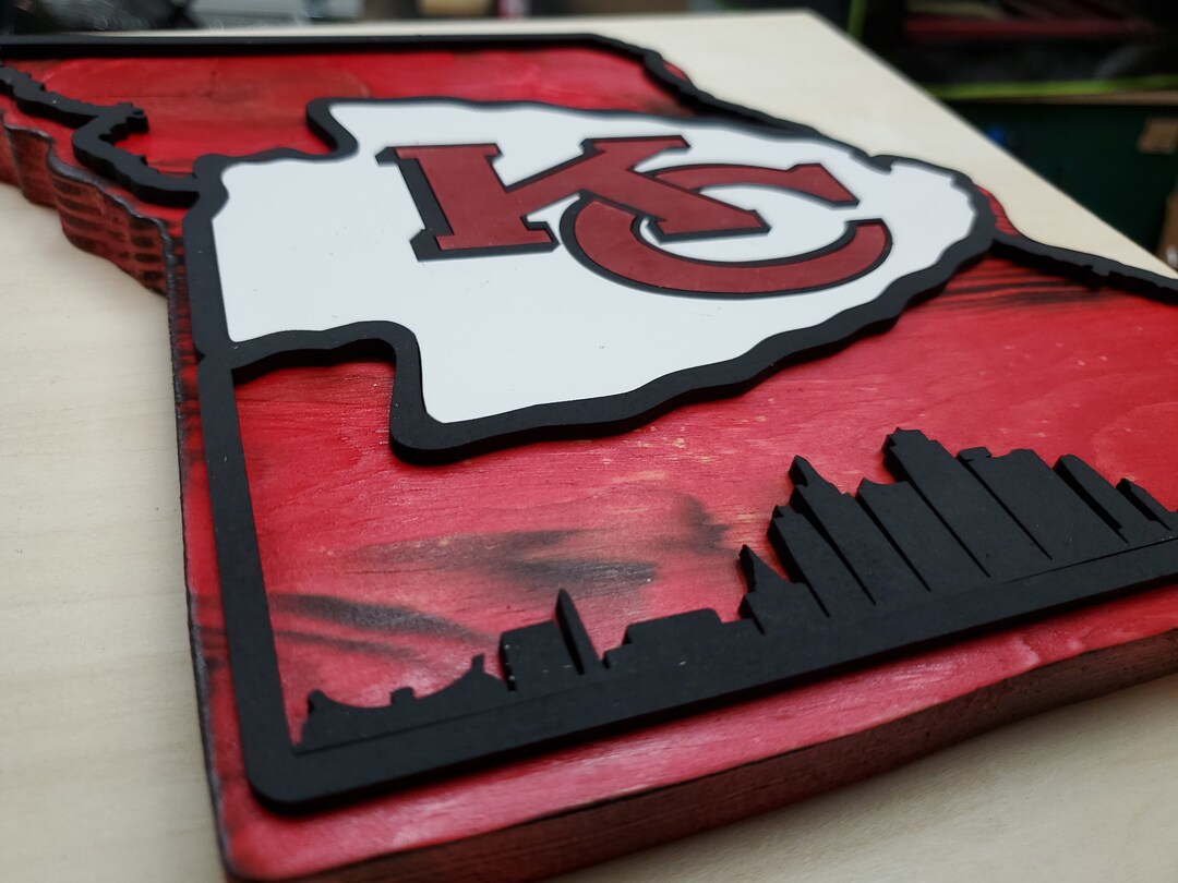 Handmade Chiefs Inspired Sign Fan Art - Etsy