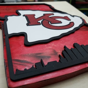 Handmade Chiefs Inspired Sign Fan Art - Etsy