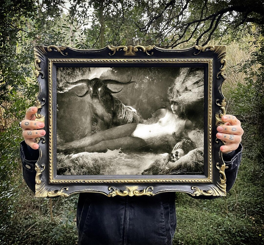 Incubo Eterno " Eternal Nightmare" Handmade Frame, Complete With Prints ...