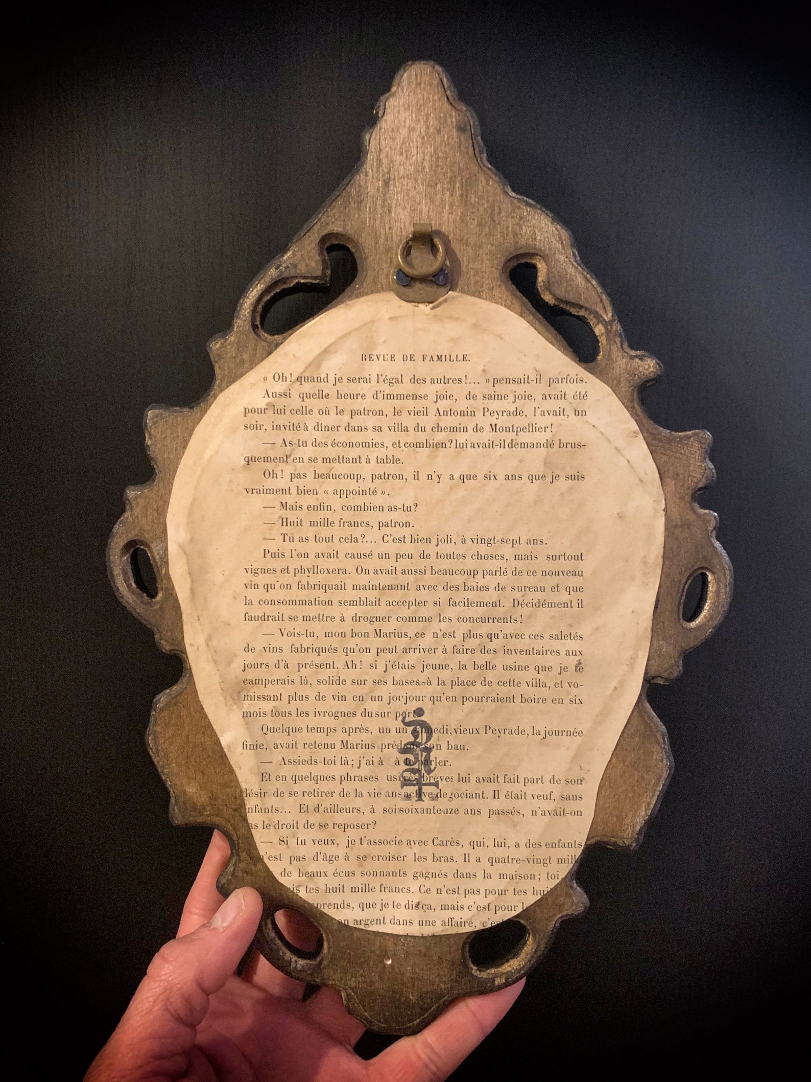 The Grief Handmade Baroque Frame Complete With Prints Glass - Etsy