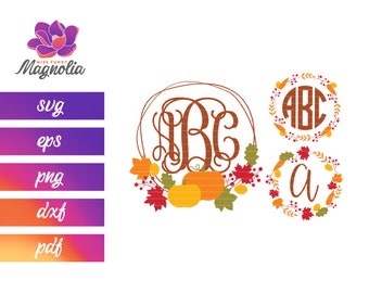 Fall Greetings SVG DXF EPS Png Files for Cameo and Cricut - Etsy