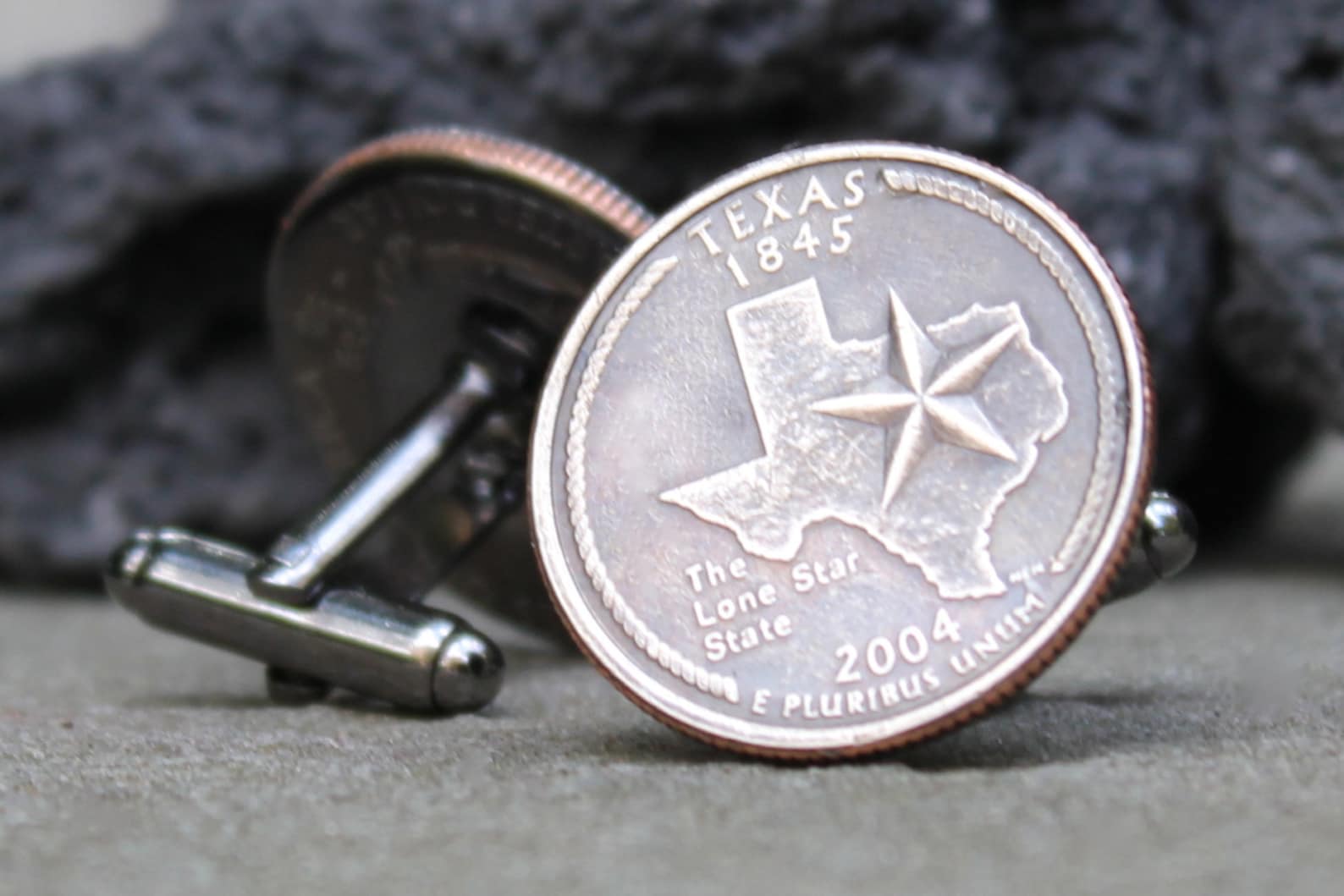Texas Coin Cufflinks: Lone Star State Groom or Groomsmen Gift - Etsy