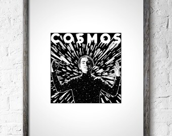 Carl Sagan Print - Etsy