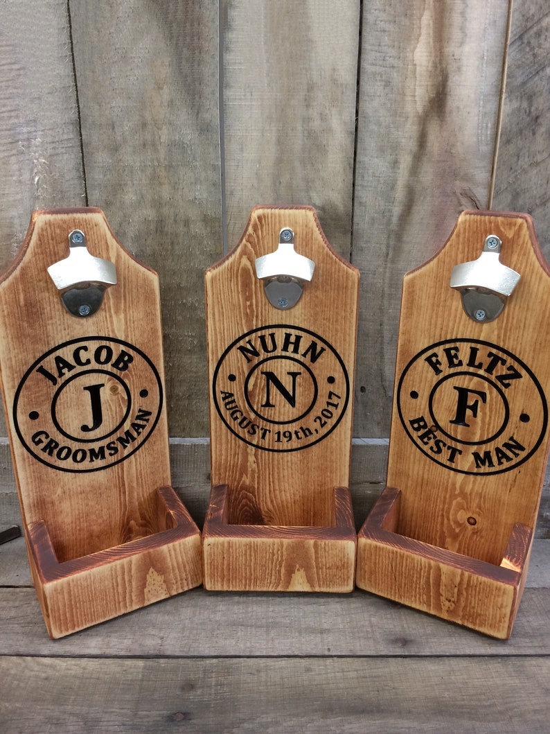 Personalized Wall Mounted Wood Beer Bottle Cap - Etsy