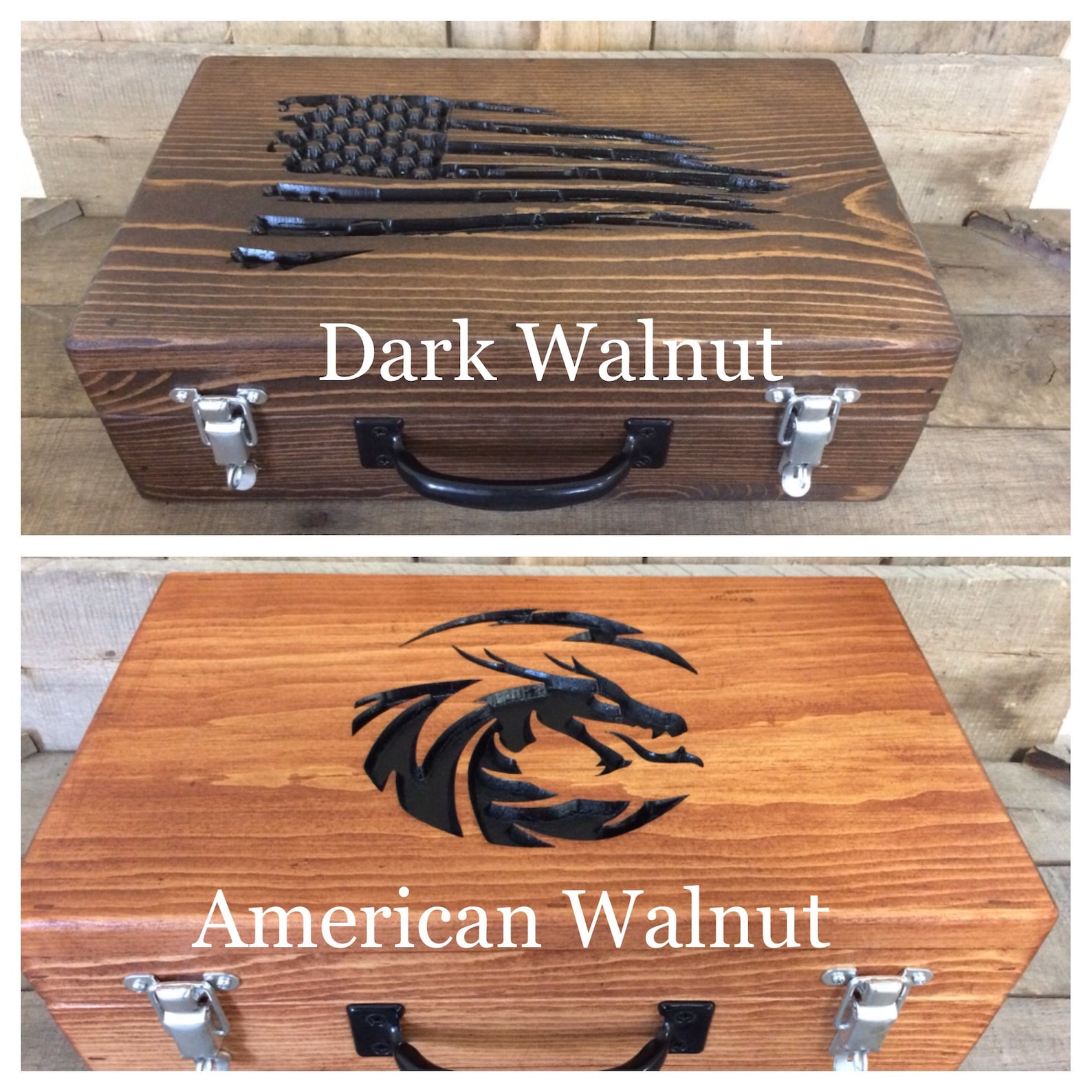 Custom Wood Gun Case Wood Pistol Case Lockable Gun Storage | Etsy