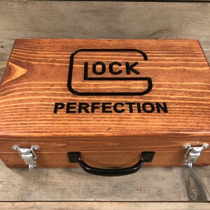 Custom Wood Gun Case Wood Pistol Case Lockable Gun Storage - Etsy