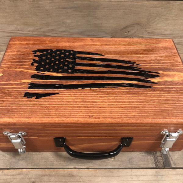Wood Handgun Case - Etsy