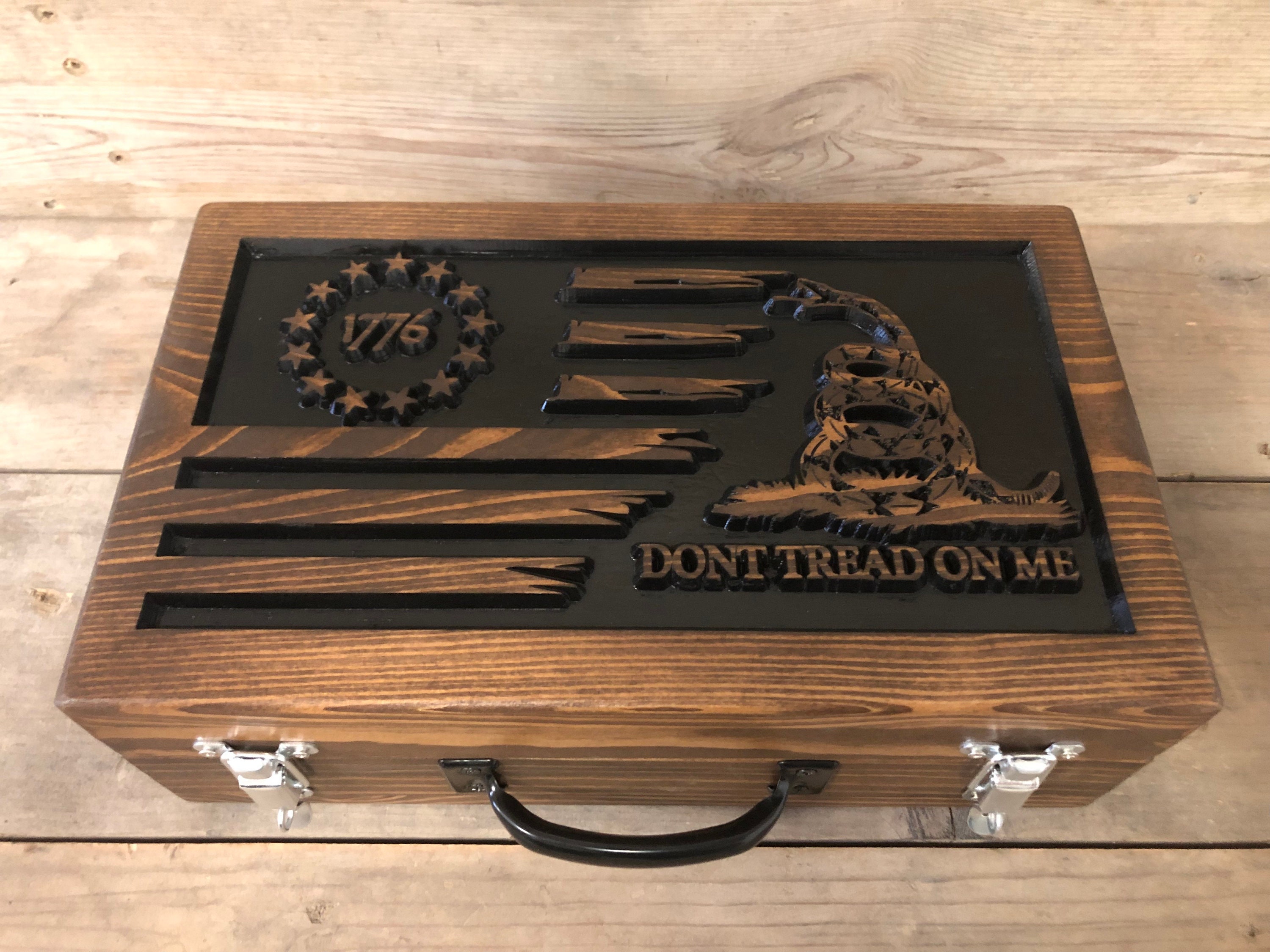 Custom Wood Gun Case Wood Pistol Case Lockable Gun Storage - Etsy UK