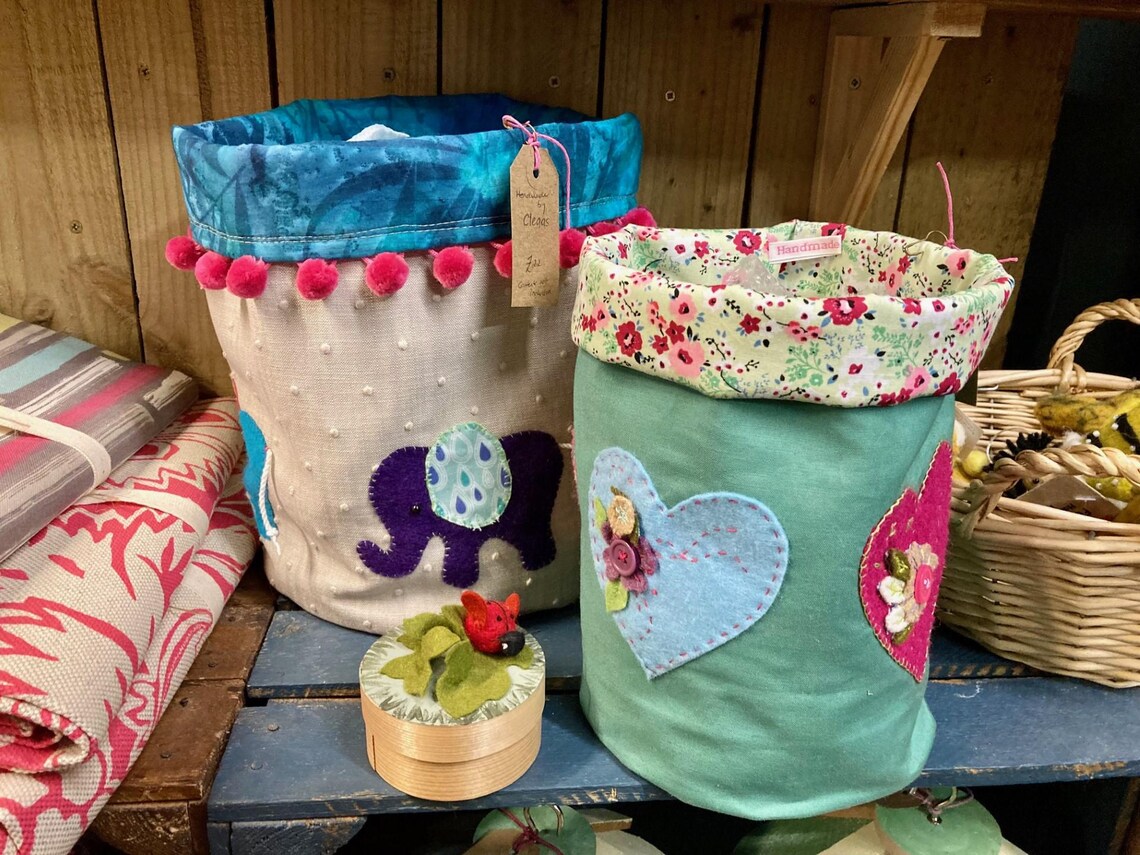 Storage Bag Sewing Pattern, PDF Sewing Pattern, Pot Pattern, Storage ...