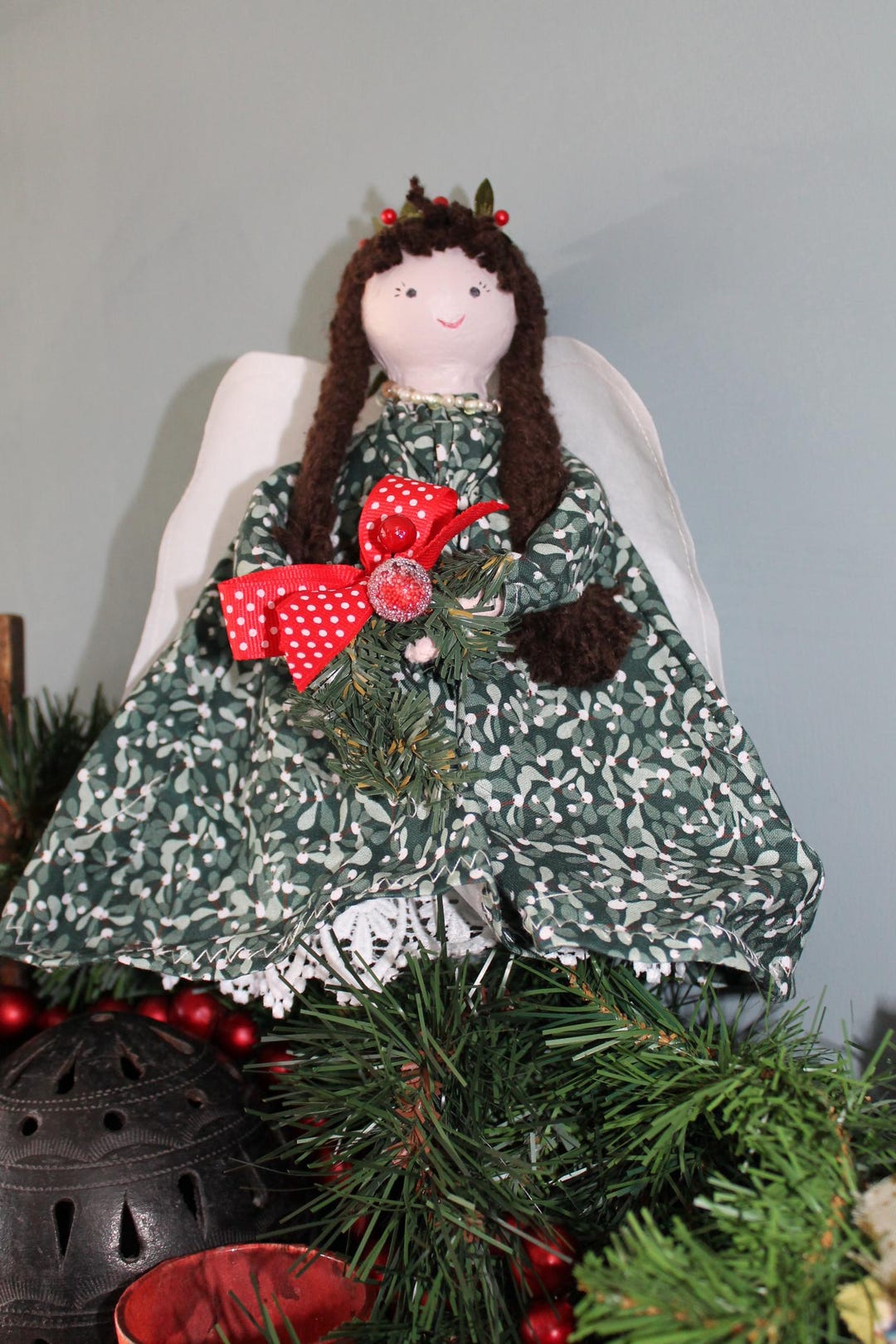 Christmas Bottle Angel Instructions - Etsy