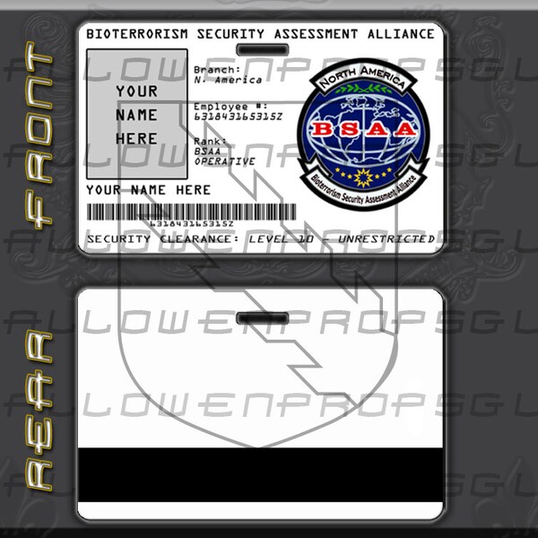 Resident Evil Bsaa - Etsy