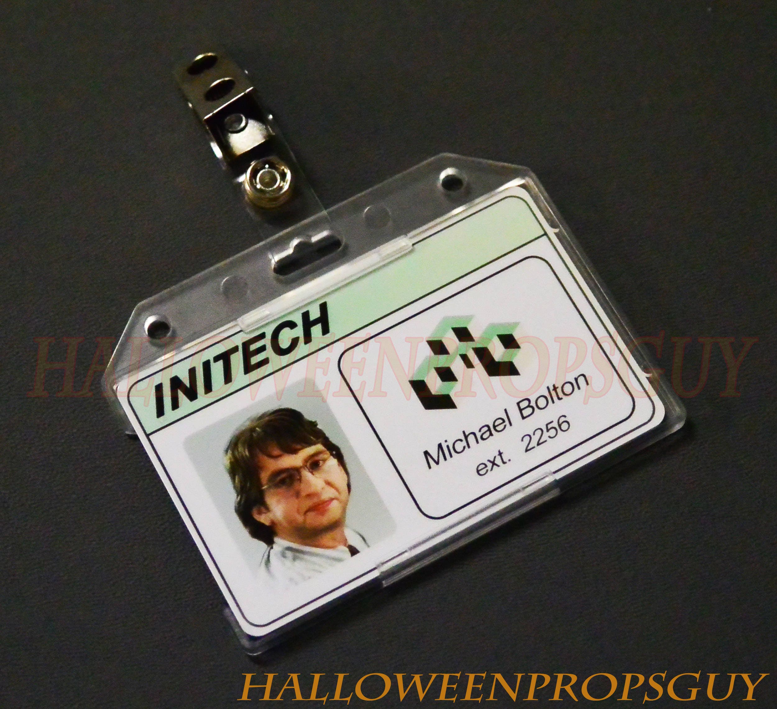 Initech Badge Template
