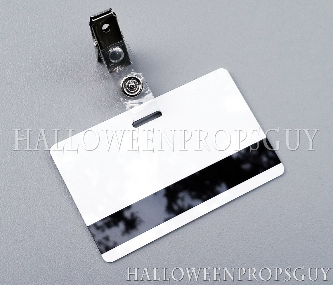 Resident Evil Style BSAA Custom ID Card Printed on Hico - Etsy