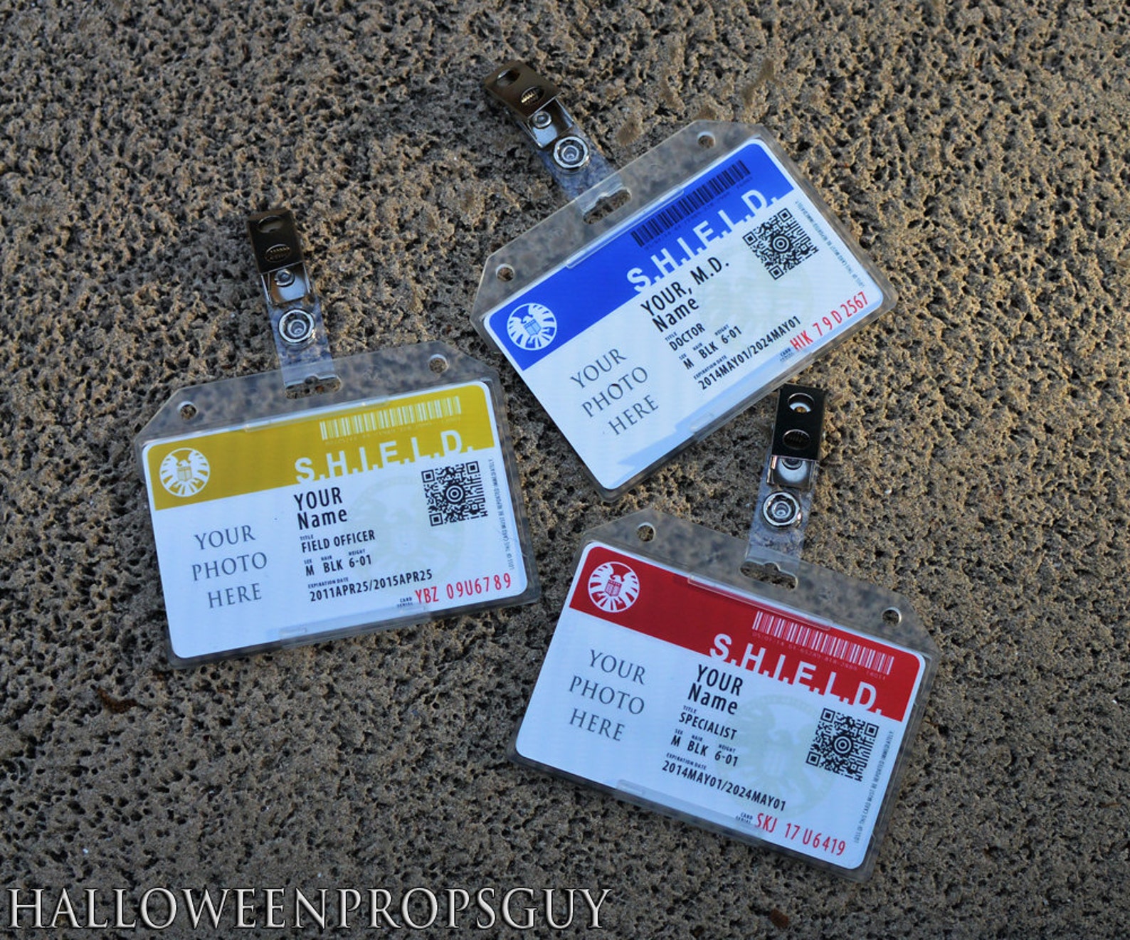 Agents of S.H.I.E.L.D. Custom ID Card Printed on Hico - Etsy