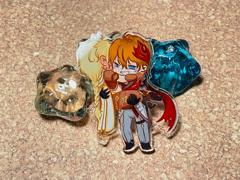 New Genshin Impact Aether CP Acrylic Pins - Etsy Canada