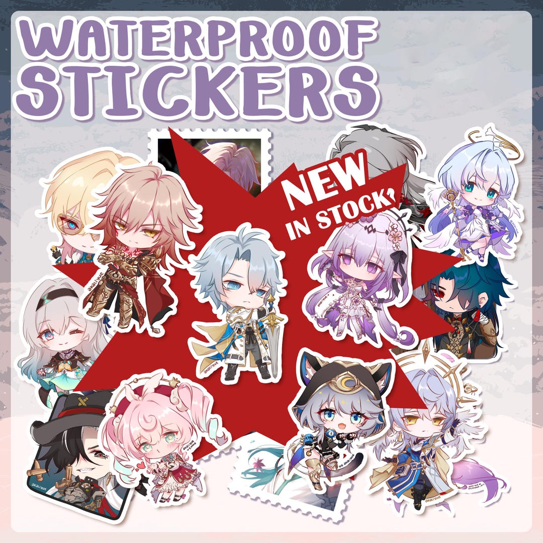 Honkai: Star Rail - Waterproof & Scratch-proof Stickers - Etsy