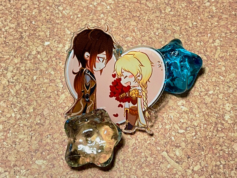 New Genshin Impact Aether CP Acrylic Pins - Etsy Canada