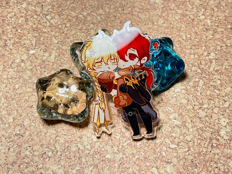New Genshin Impact Aether CP Acrylic Pins - Etsy Canada