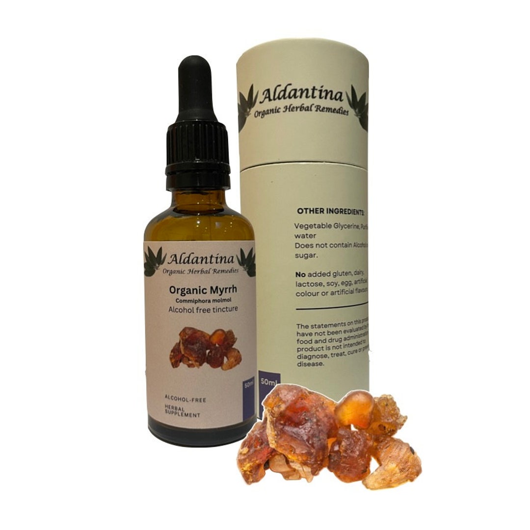 Myrrh Herbal Tincture/extract - Alcohol Free - >50ml
